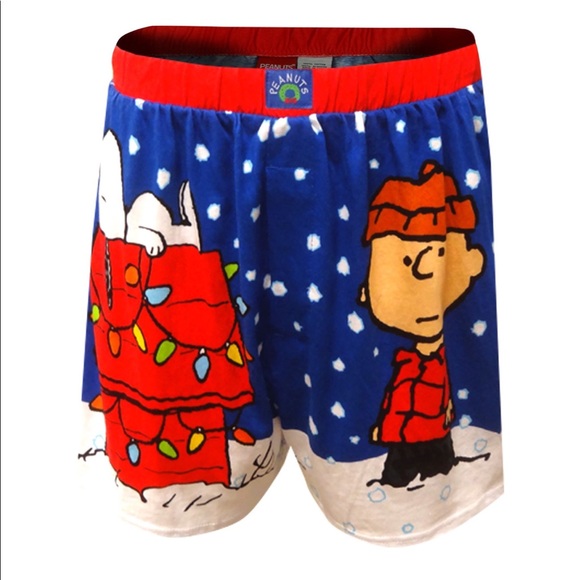 Peanuts | Underwear & Socks | New Peanuts Boxers Size Small Charlie ...